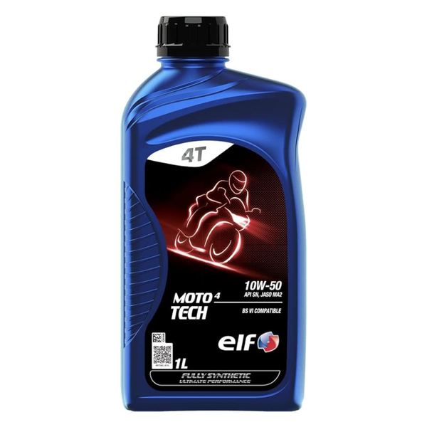 Elf Moto 4 Tech 10W-50 Motorcycle Engine Oil (1l) In India
